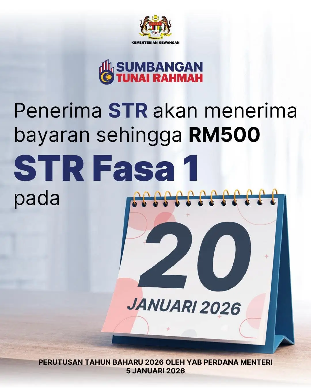 PERMOHONAN BARU STR 2026 : CARA DAFTAR & ISI MAKLUMAT UNTUK PEMOHON ...